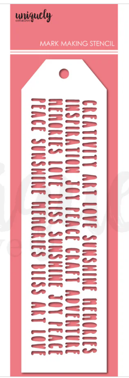 Uniquely Creative Mark Making Stencil | A Place To Create