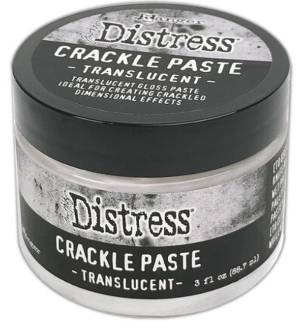 Distress Crackle Paste, Translucent by Ranger | A Place To Create