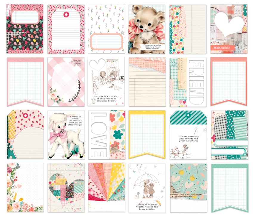 3 x 4 Journaling Kindness from Love is Kind Collection by Pretty Little ...
