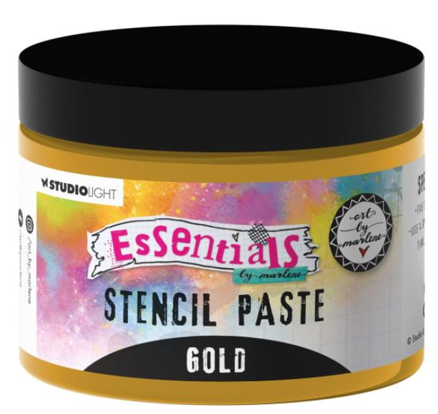 Stencil Paste - Gold | A Place To Create